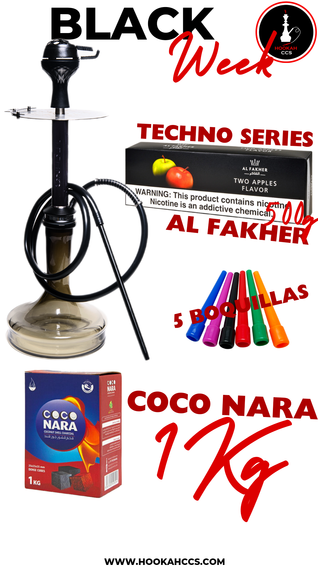 BLACK WEEK TECHNO – HOOKAHCCS